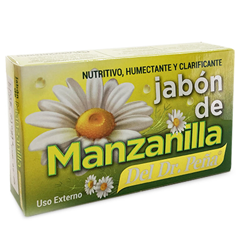 JABÓN EN BARRA DR.PEÑA MANZANILLA X 90 GR - Farmacias Dr. Frei